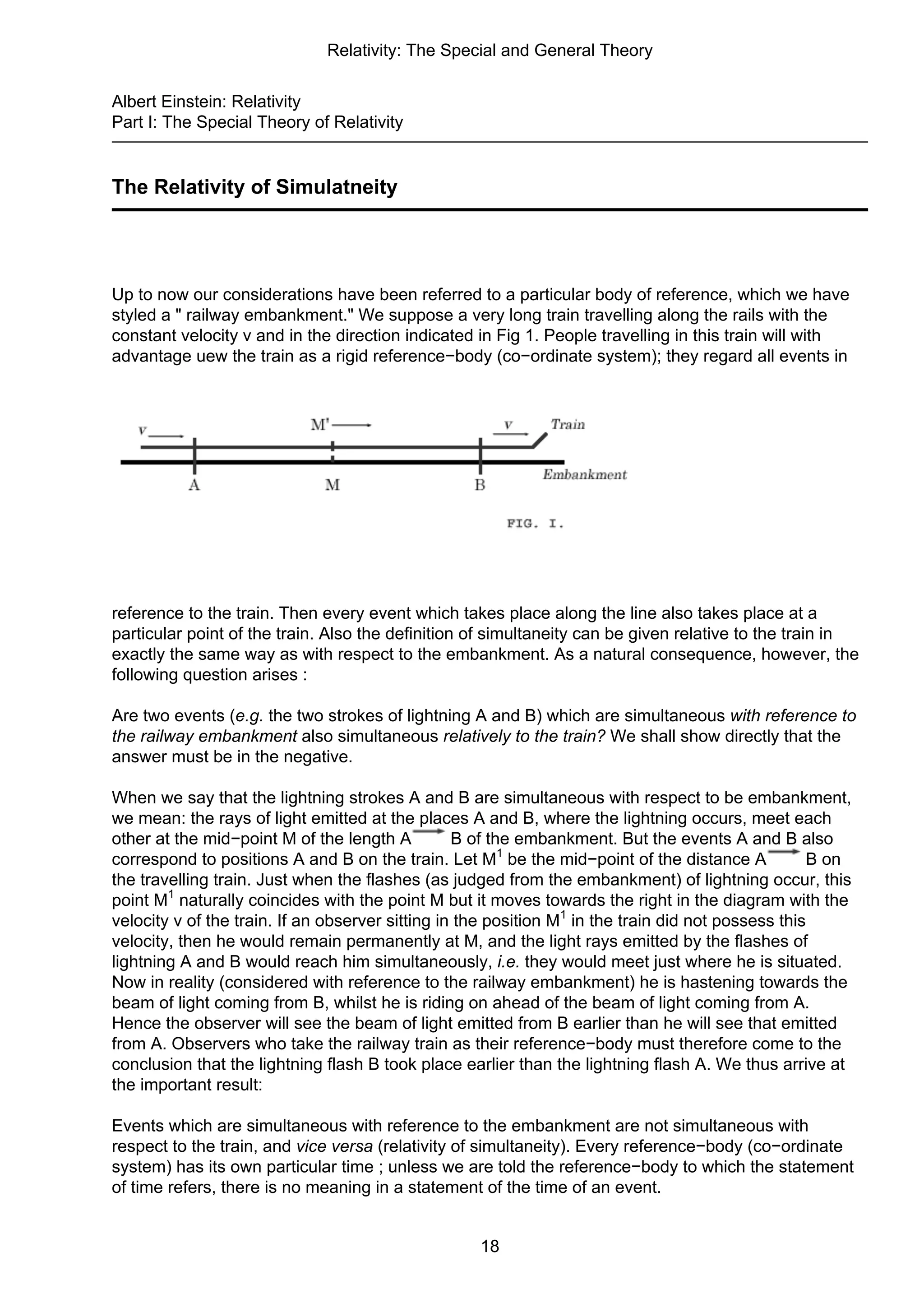 Albert Einstein Relativity | PDF