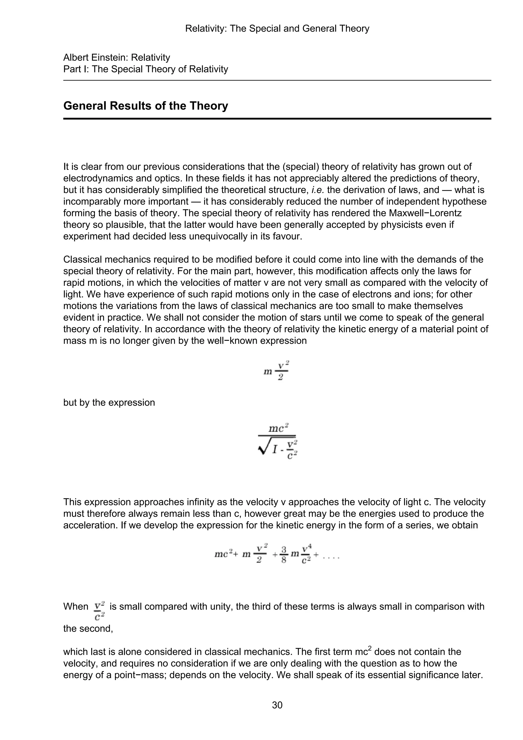 Albert Einstein Relativity | PDF