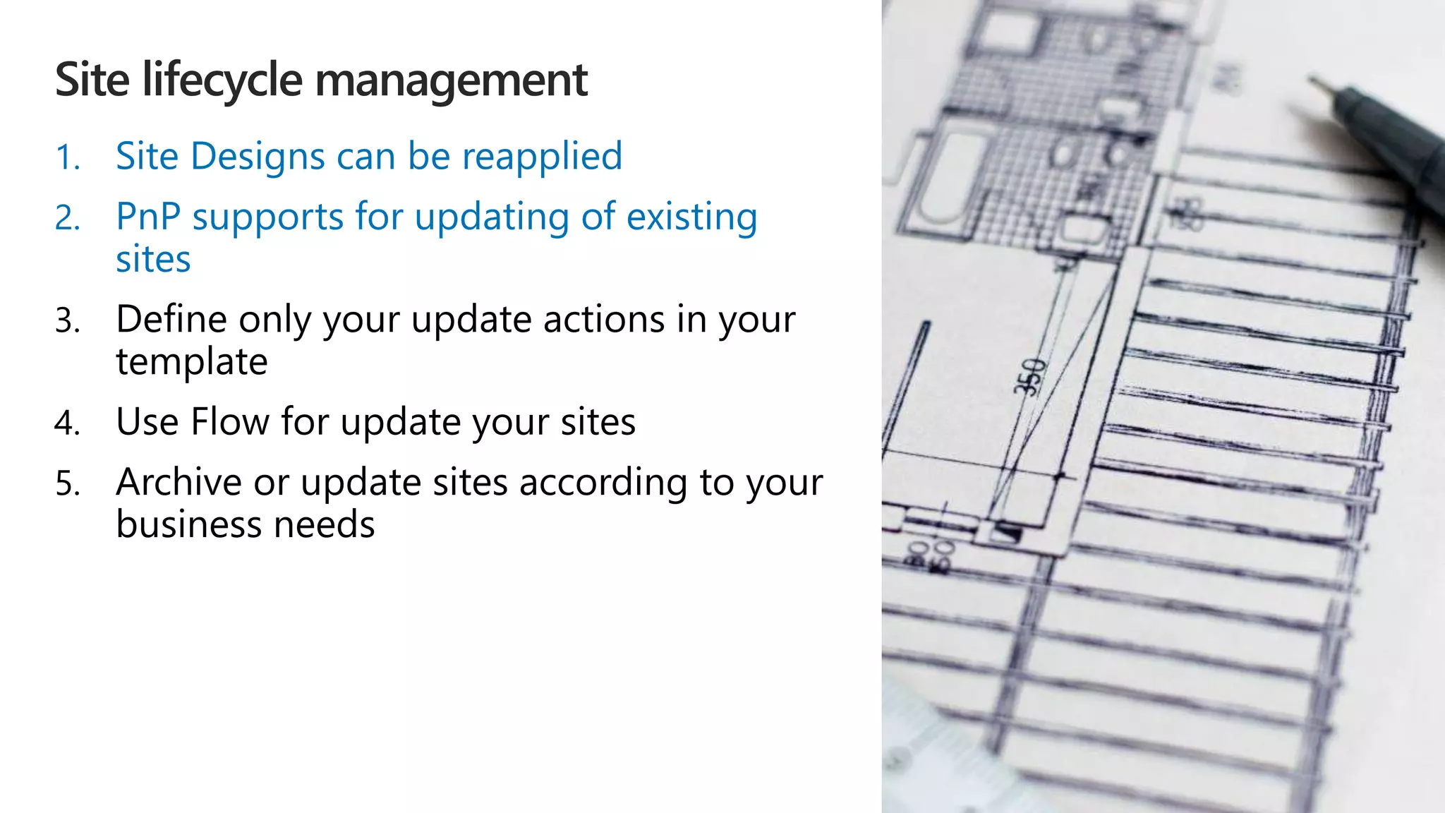 Site templates, site life cycle management and Modern SharePoint | PPTX ...