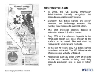 Alberta Oil Sands Facts | PPT