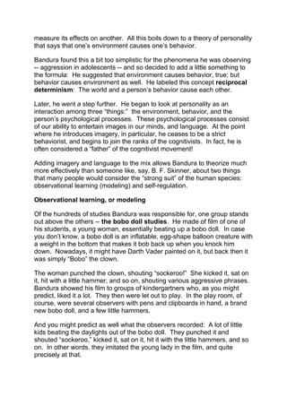 Albert bandura | DOCX