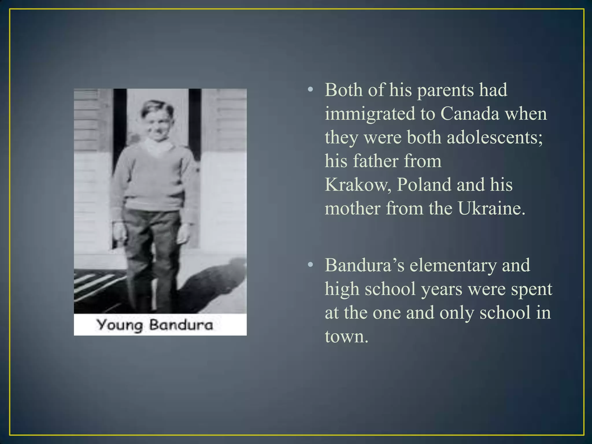 Albert bandura; Social Learning Theory (psychology topic) | PPTX ...