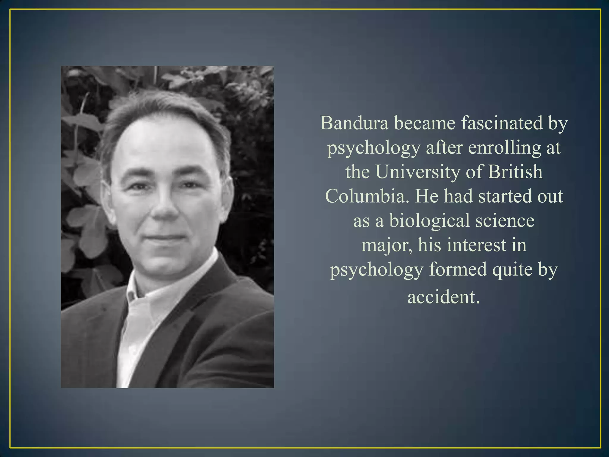 Albert bandura; Social Learning Theory (psychology topic) | PPTX ...