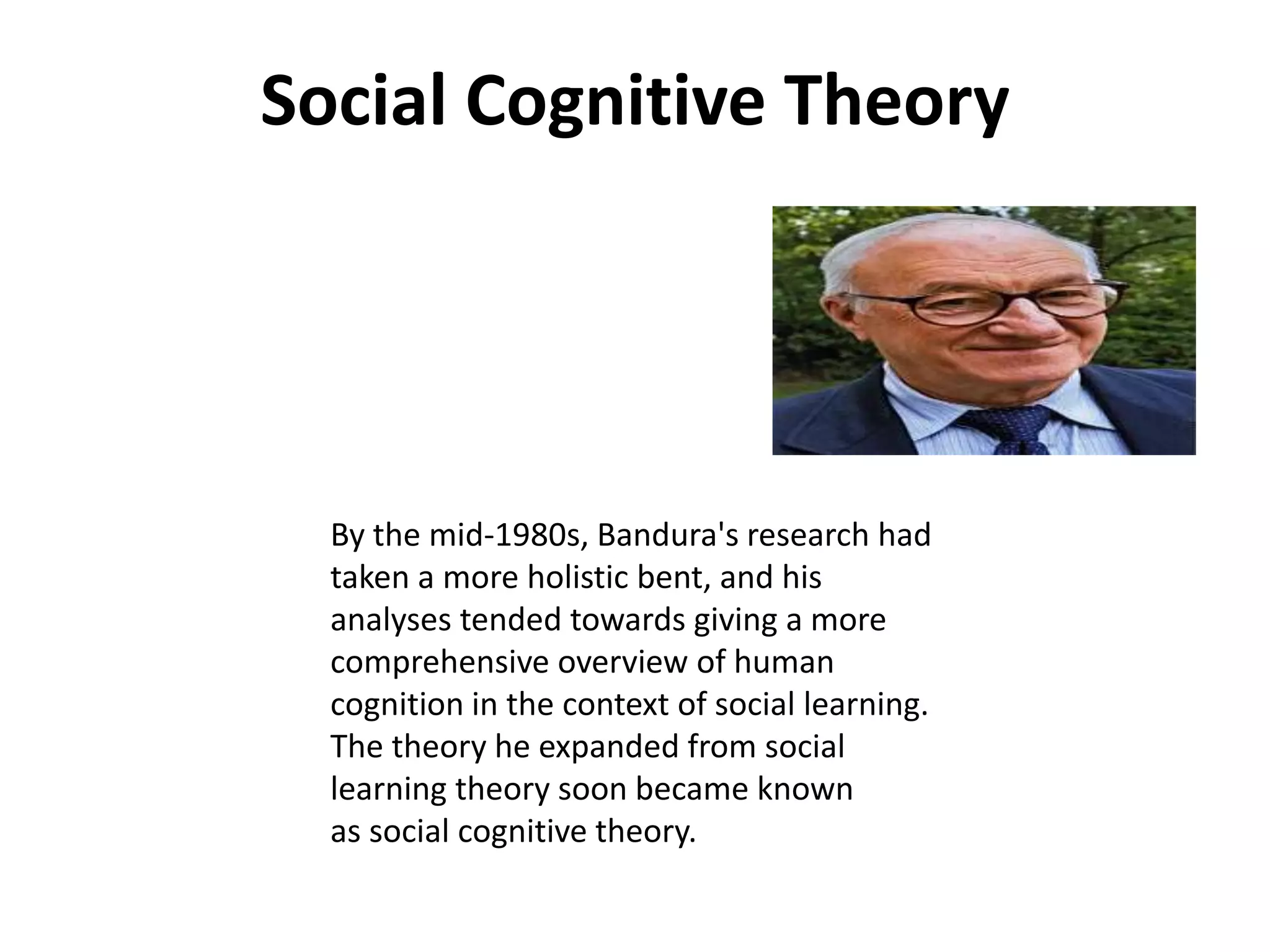 Albert bandura | PPT | Free Download