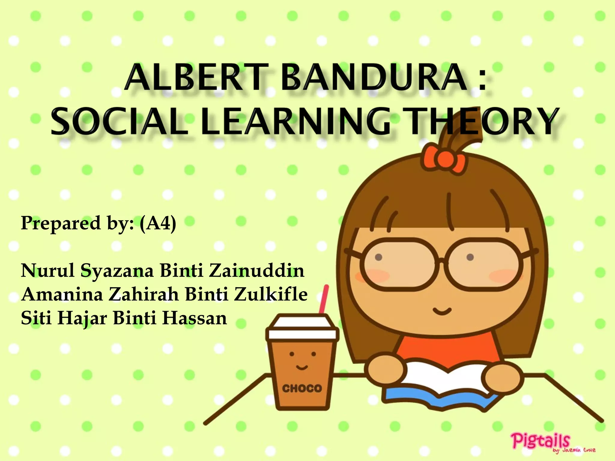 Social Learning Theory Bandura | PPT