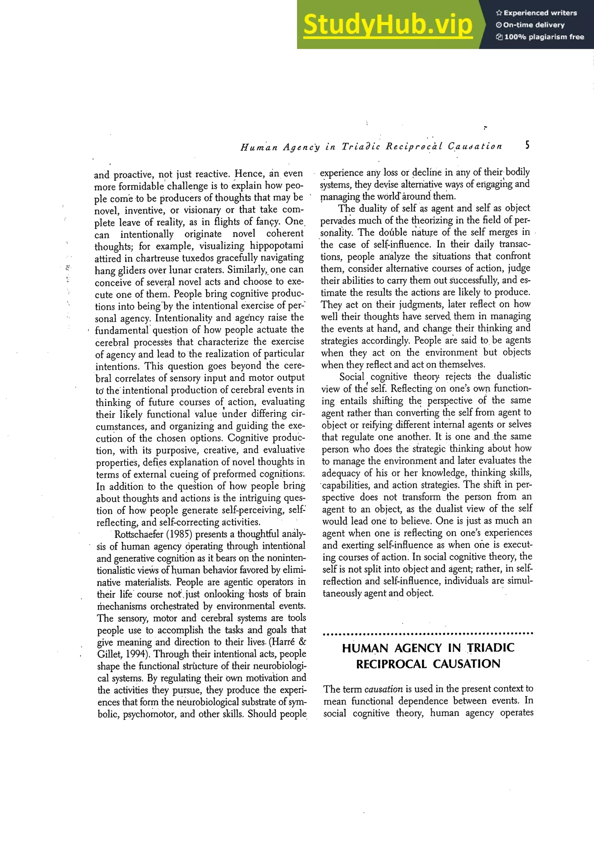 Albert Bandura-Self-Efficacy The Exercise of Control-W. H. Freeman amp ...
