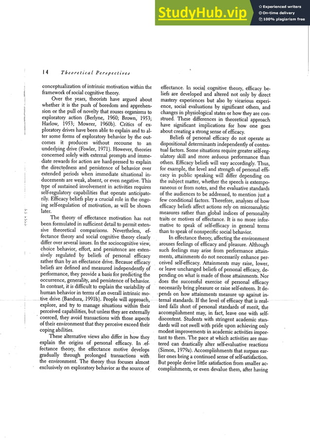 Albert Bandura-Self-Efficacy The Exercise of Control-W. H. Freeman amp ...