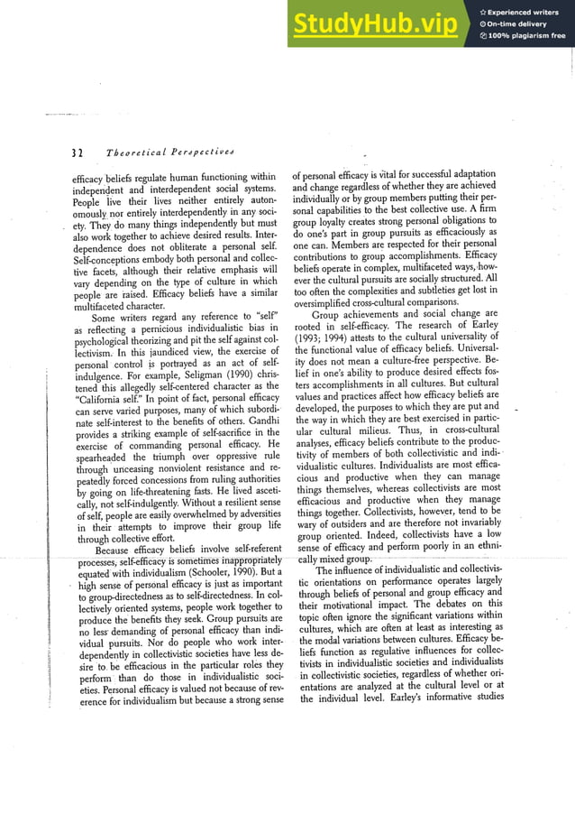 Albert Bandura-Self-Efficacy The Exercise of Control-W. H. Freeman amp ...