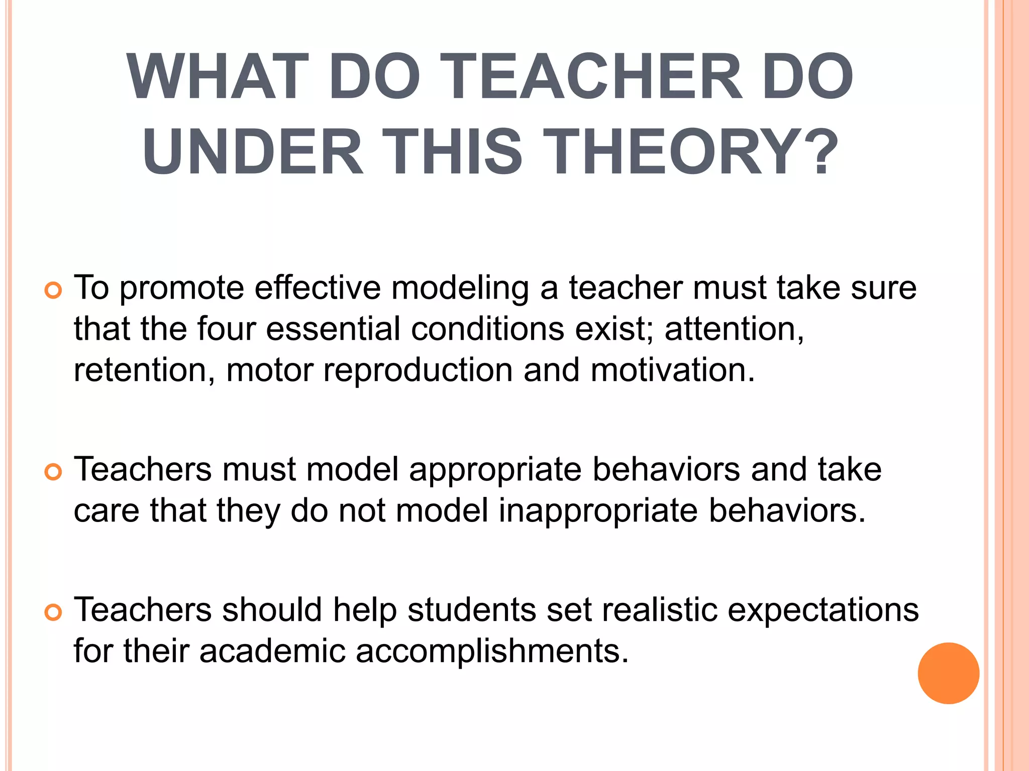 Albert bandura and social learning theory | PPTX
