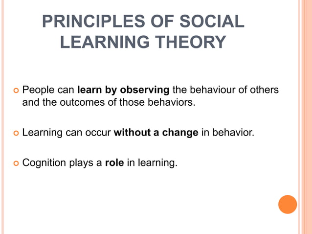 Albert bandura and social learning theory | PPTX