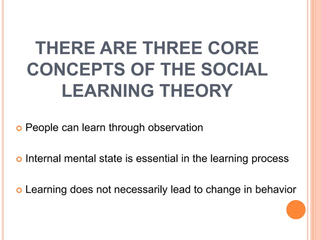 Albert bandura and social learning theory | PPTX