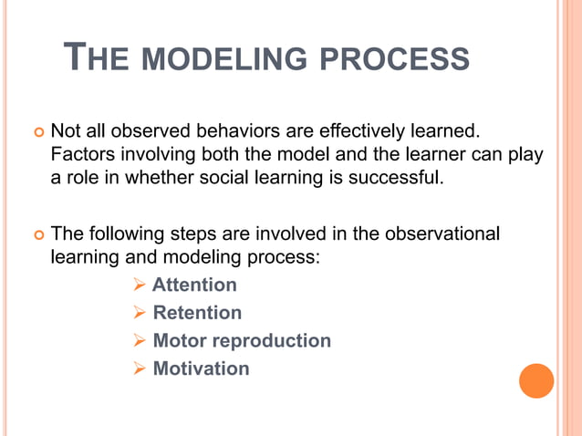Albert bandura and social learning theory | PPTX