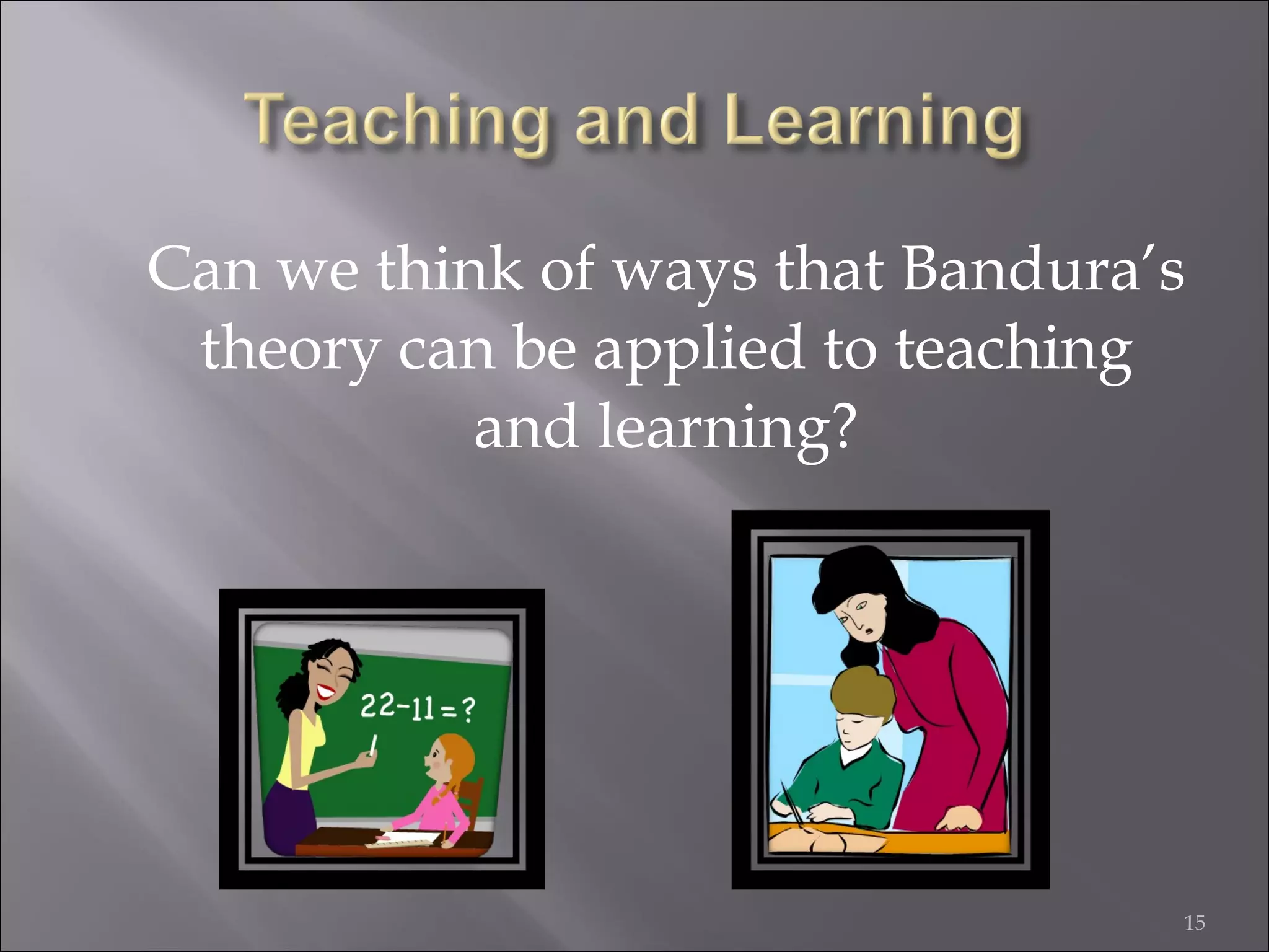 Albert bandura power point presentation97 | PPT