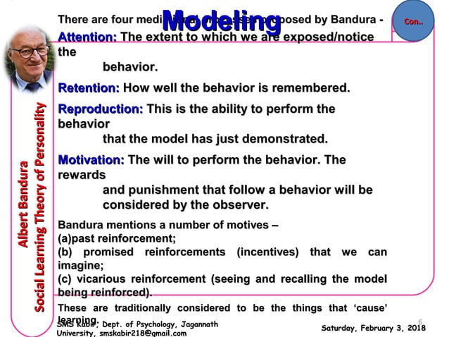 Albert bandura social learning theory | PPT