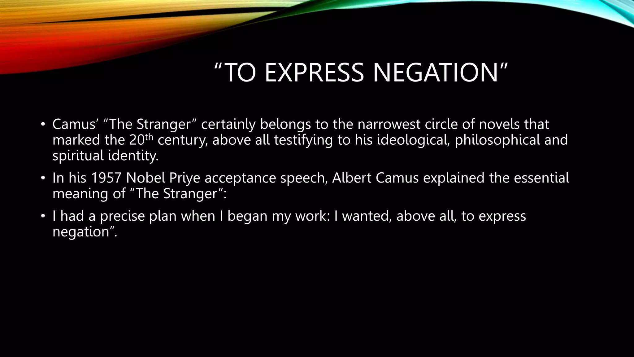 ALBERT CAMUS - ABSURDITY AND LUCIDITY.pptx