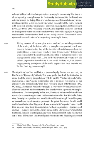 Albert Camus On Revolt And Revolution | PDF