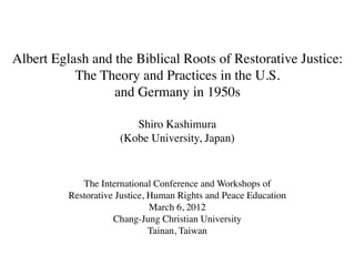 Albert_Eglash_and_Biblical_Roots_of_Restorative_Justice | KEY
