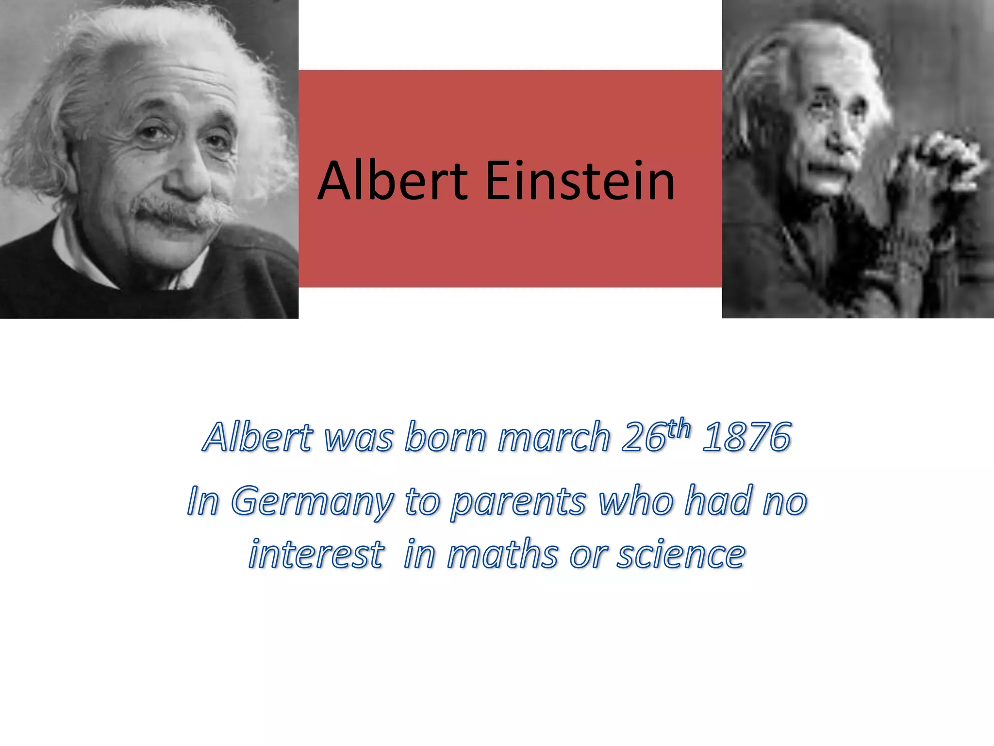 Albert einstein | PPTX