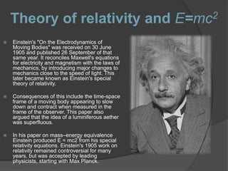 Albert einstein | PPTX