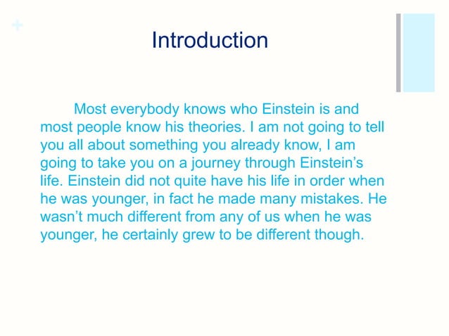 Albert einstein | PPT
