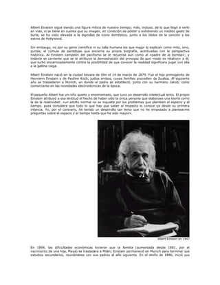 Albert einstein | DOCX