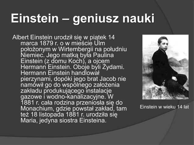 Albert einstein | PPTX