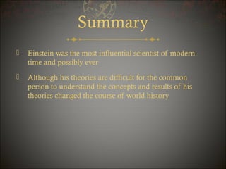 Albert einstein | PPT