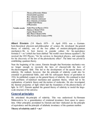 Albert einstein | PDF