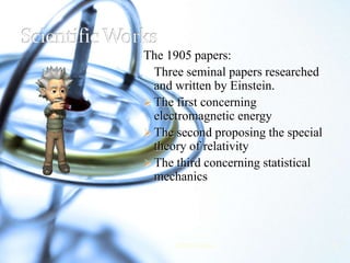 Albert einstein | PPTX