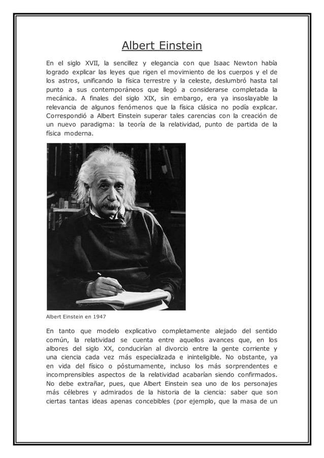 Albert Einstein | PDF