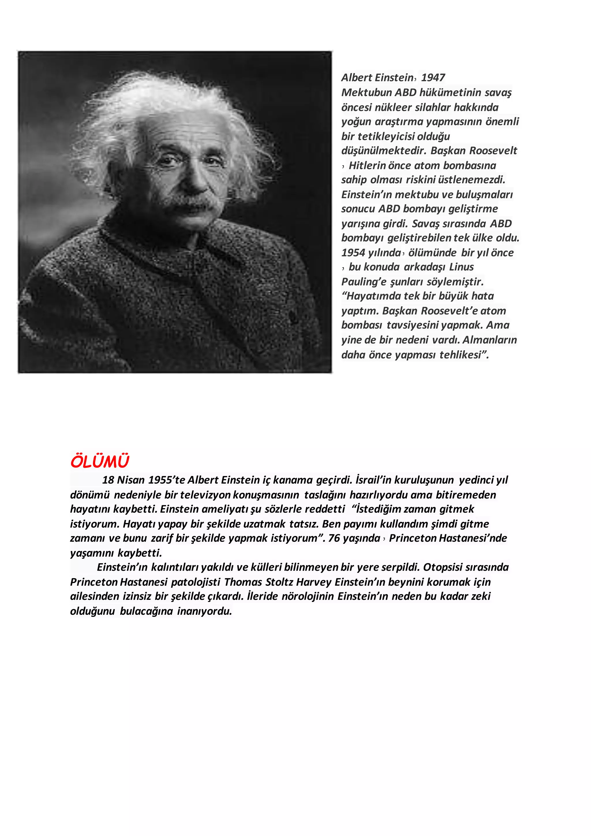 Albert einstein | PDF