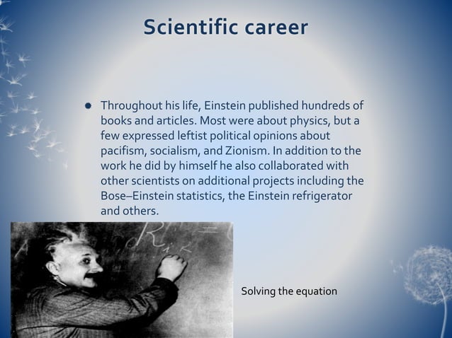 Albert einstein | PPTX | Physics | Science