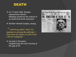 Albert Einstein | PPTX