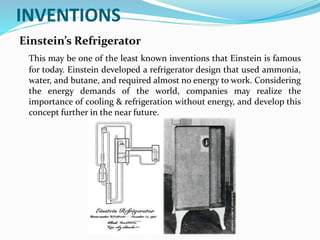 Albert Einsteins Inventions And Discoveries
