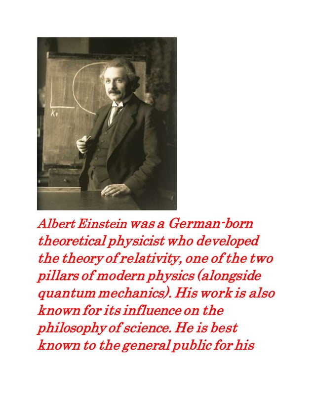 Albert einstein | PDF