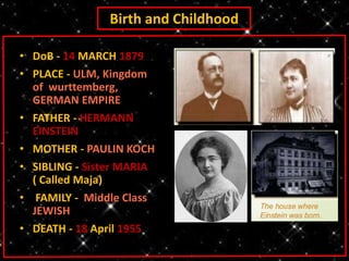Albert Einstein Mother And Father
