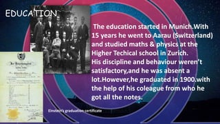 Albert einstein english | PPTX