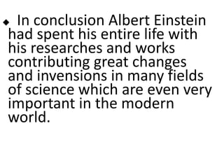 Albert einstein 2 | PPTX
