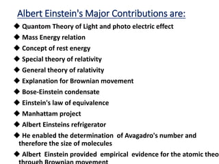 Albert einstein 2 | PPTX