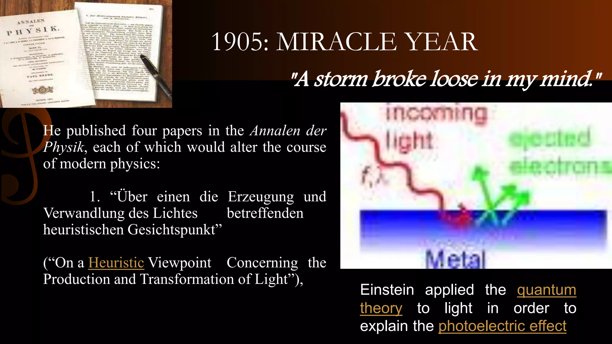 Albert einstein ppt | PPTX