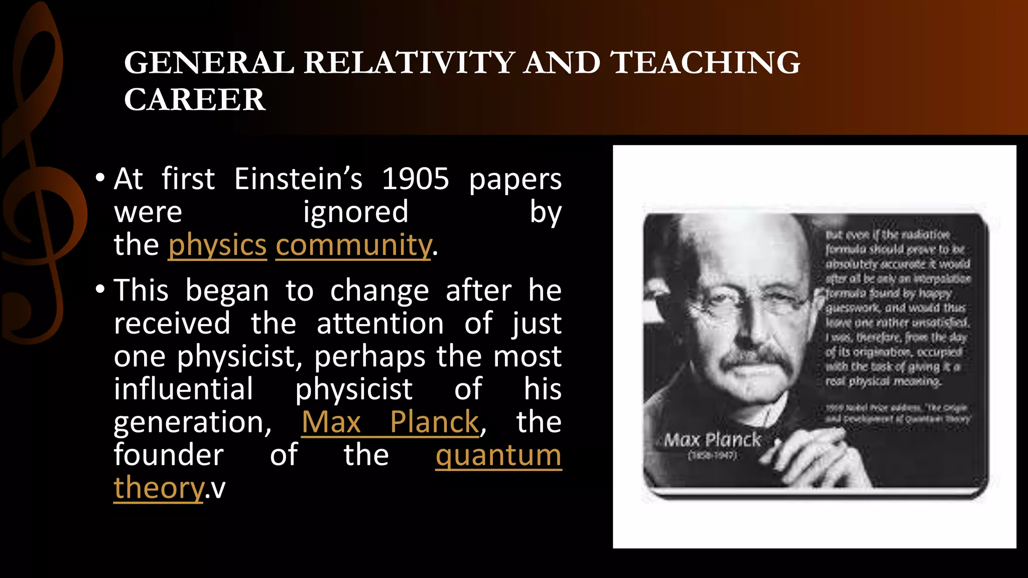 Albert einstein ppt | PPTX