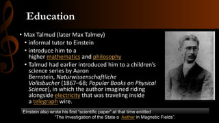 Albert einstein ppt | PPTX