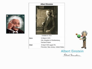 Albert einstein ppt | PPTX