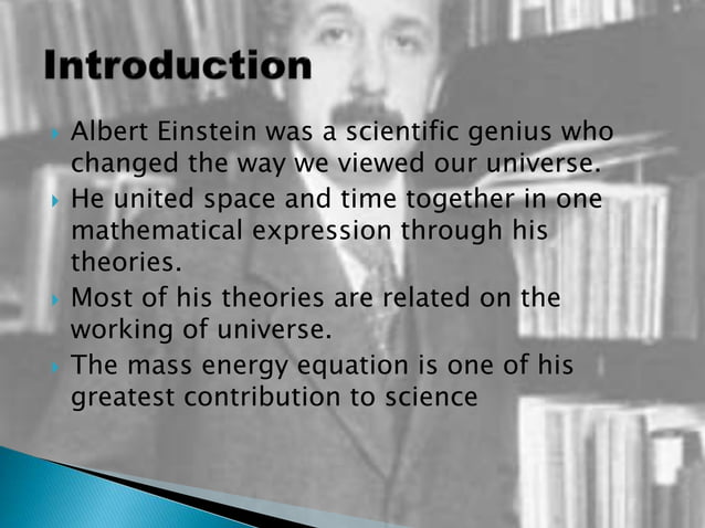 Albert einstein ppt | PPTX