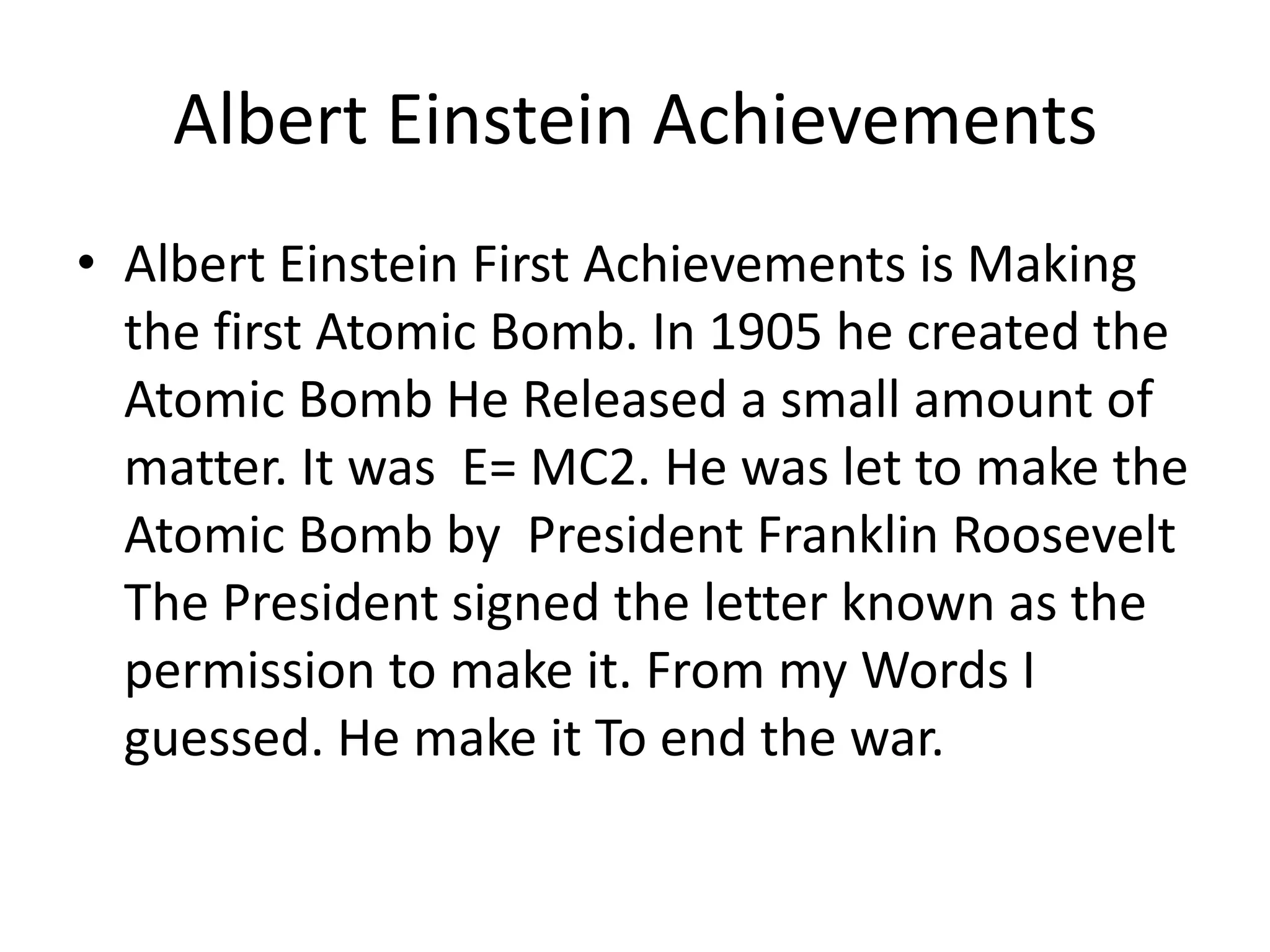 Albert Einstein | PPTX