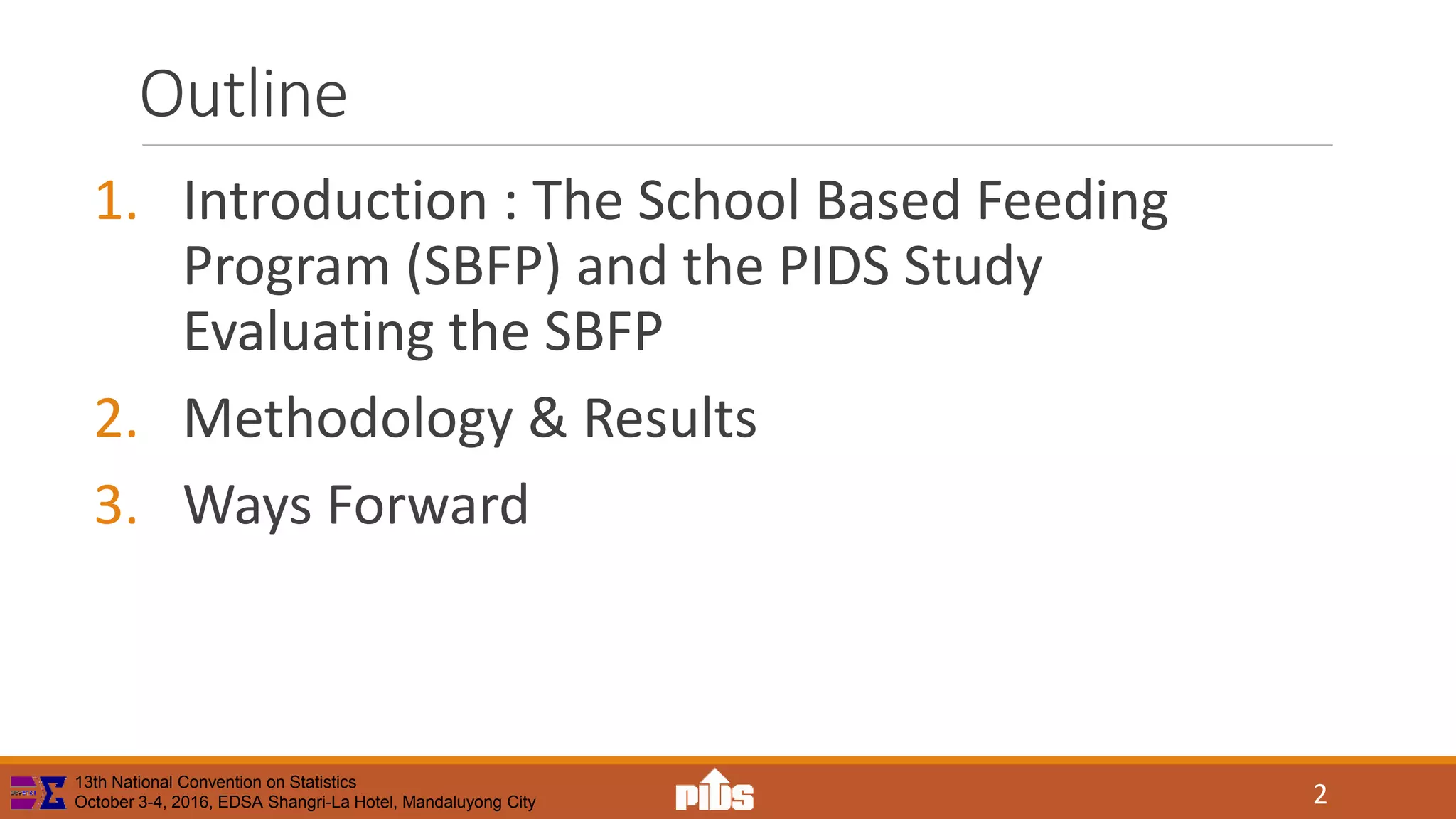 The Impact of DepED’S School-Based Feeding Program.pptx