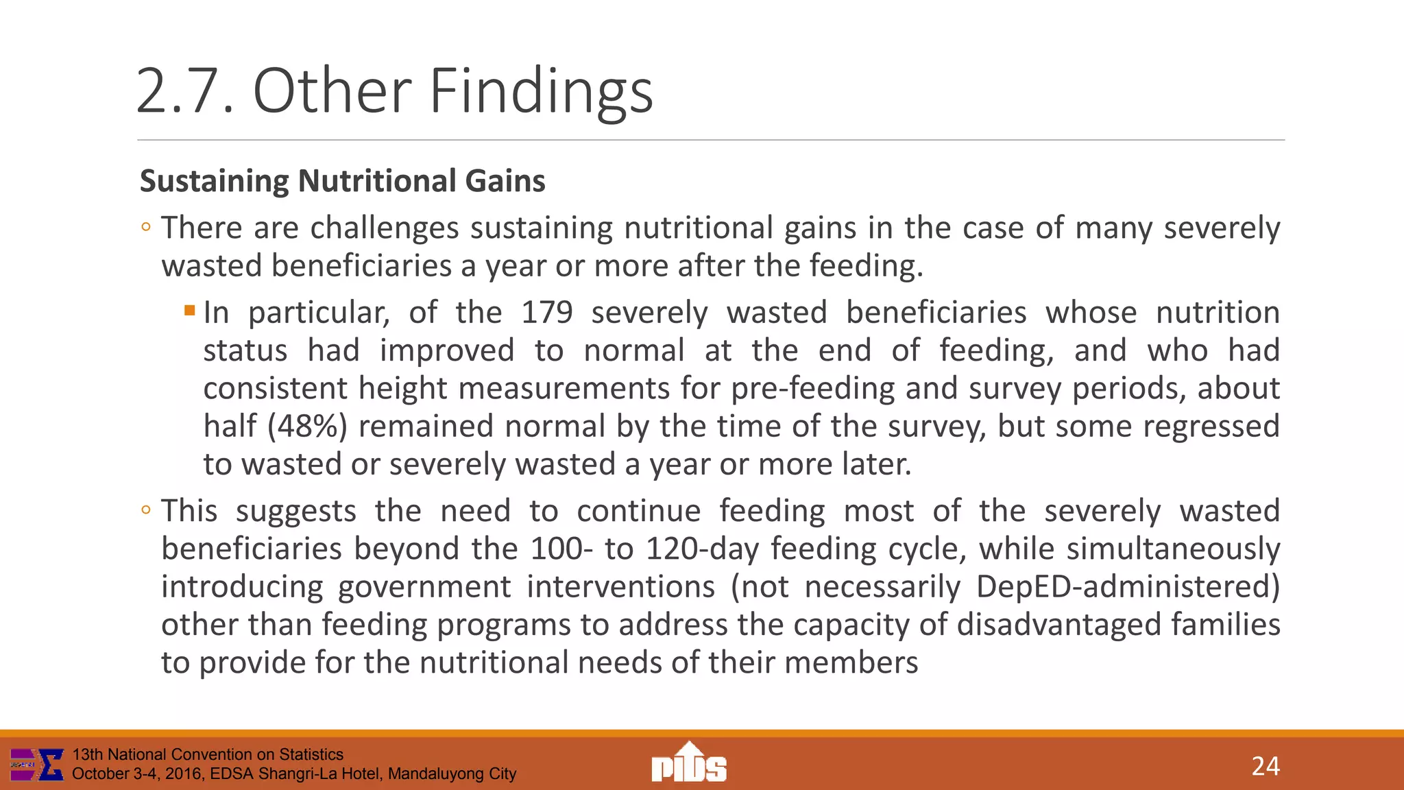 The Impact of DepED’S School-Based Feeding Program.pptx