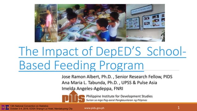 The Impact of DepED’S School-Based Feeding Program.pptx