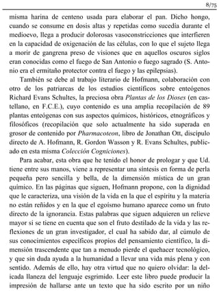 Albert hofmann mundo interior mundo exterior | PDF
