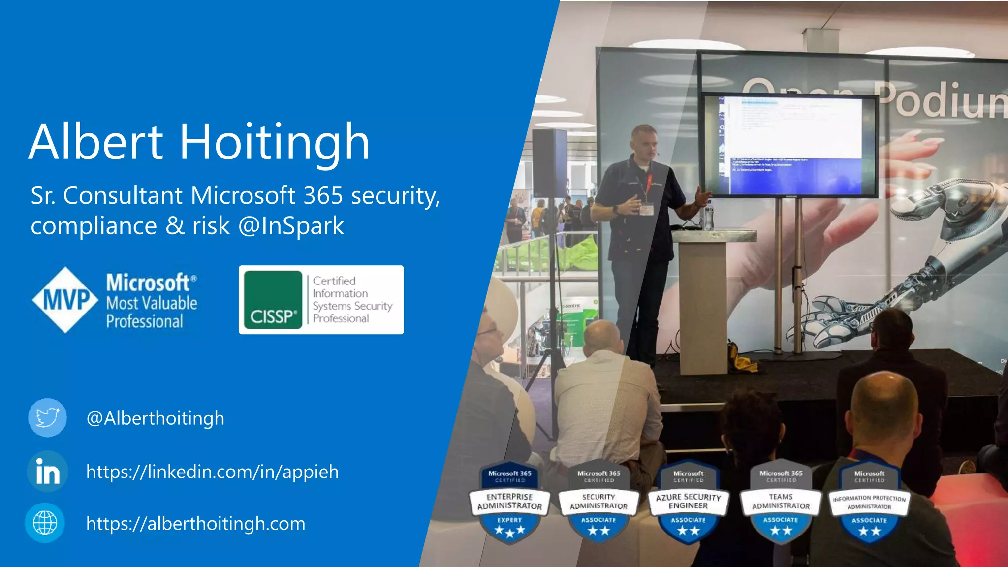 CollabDaysBE - Microsoft Purview Information Protection demystified | PPTX